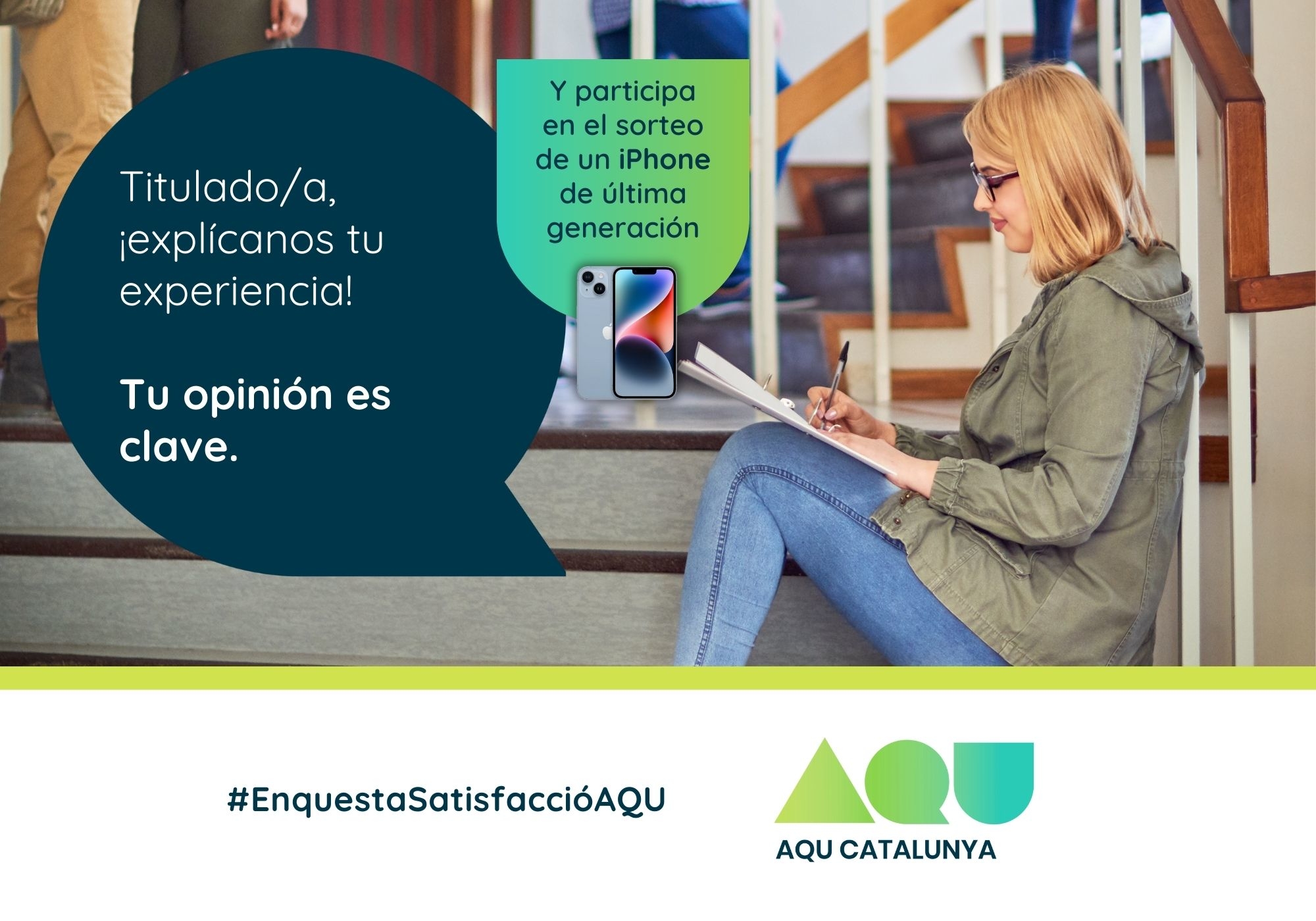 AQU Catalunya comienza una encuesta masiva para captar la satisfacción de los recién titulados
